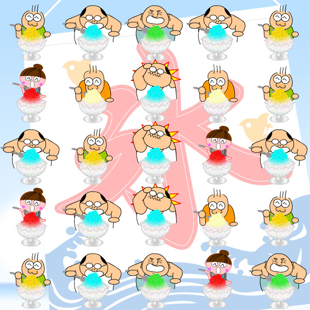 Shaved Ice Puzzle [Drop puzzle｜Action puzzle｜Puzzle]