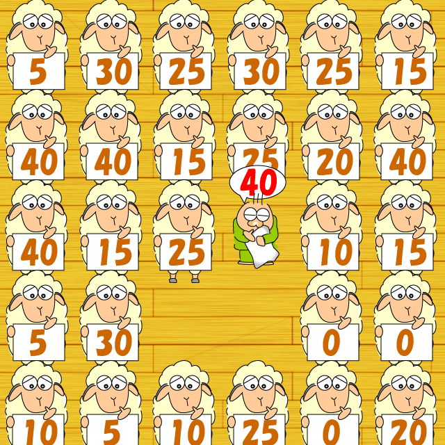 Counting 100 Sheeps [Drop puzzle｜Numerical puzzle｜Puzzle]